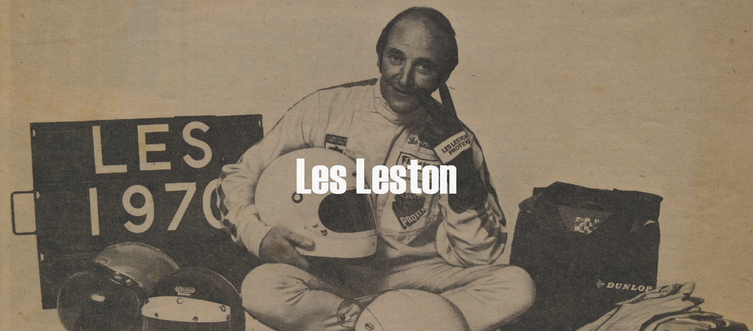 Les Leston best sellers of steering wheels and motorsport memorabilia